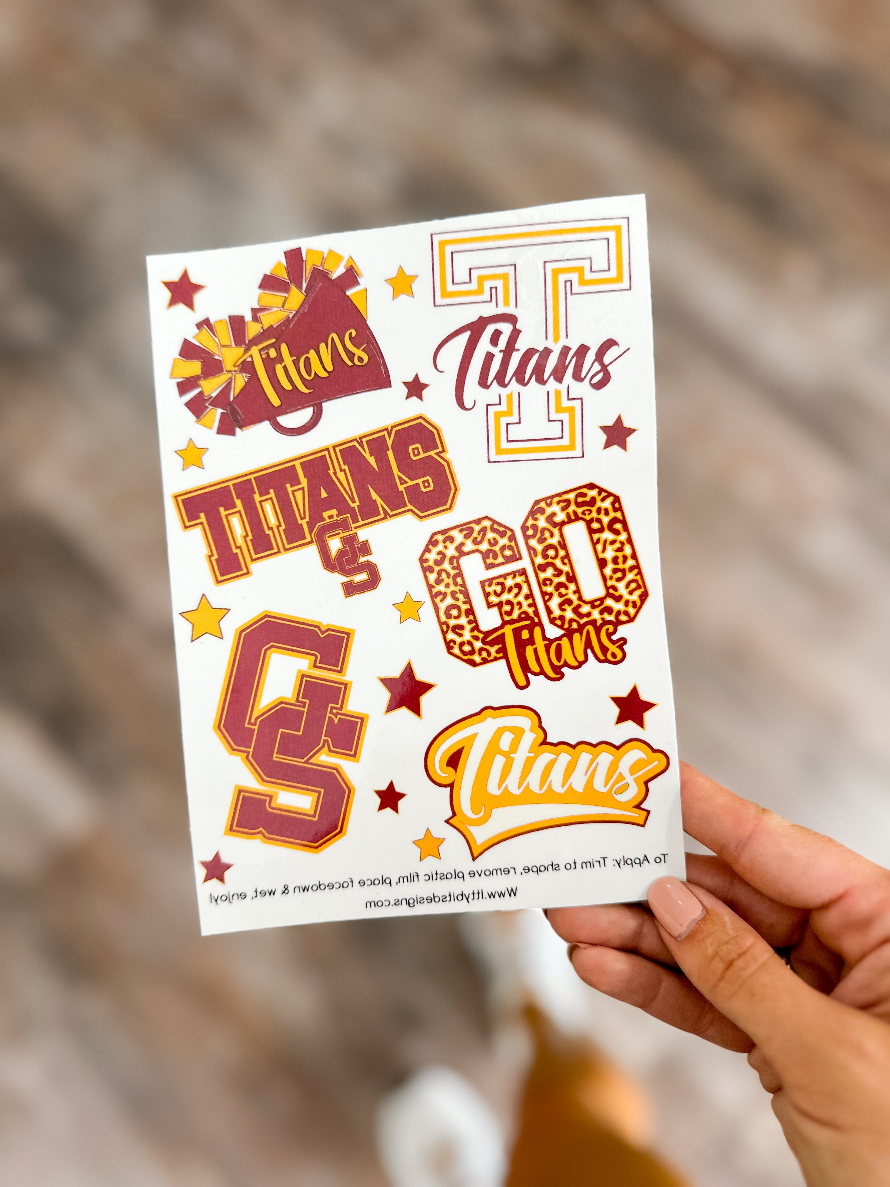 GS Temporary Tattoos – OTM Boutique & Bow Co.